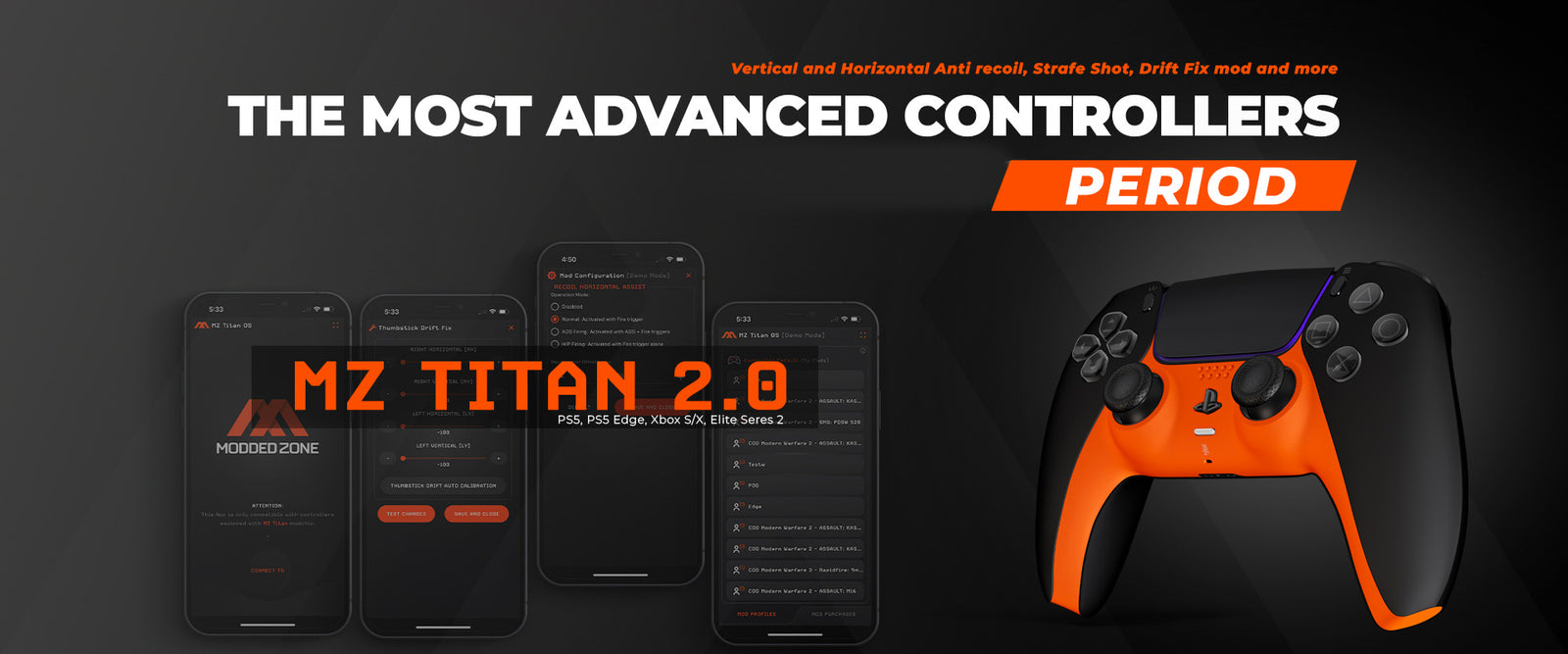 ModdedZone - Custom Modded Controllers for Xbox One and PS5