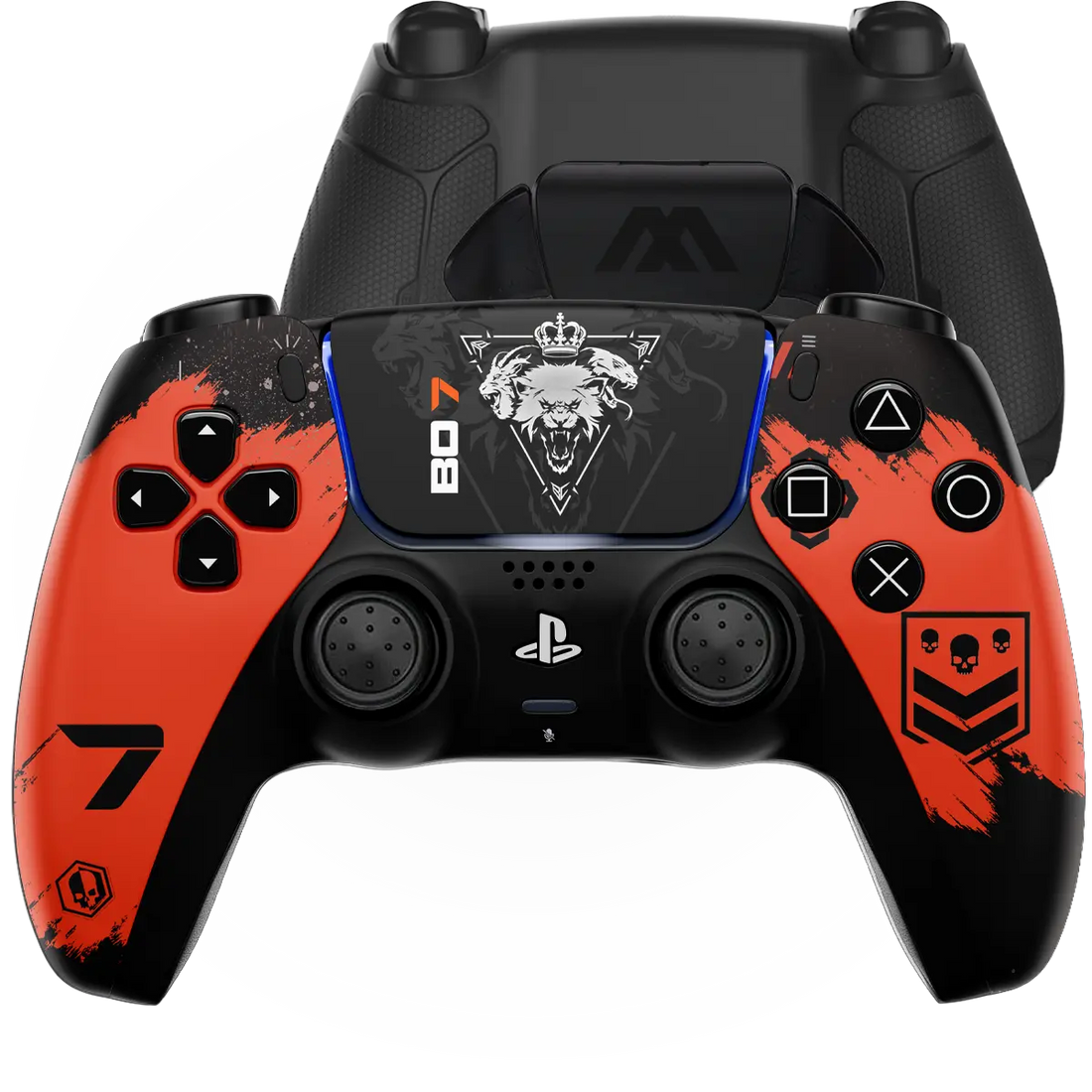 MODDEDZONE BLACKOUT EXTREME PS5 SMART PRO CUSTOM MODDED CONTROLLER ...