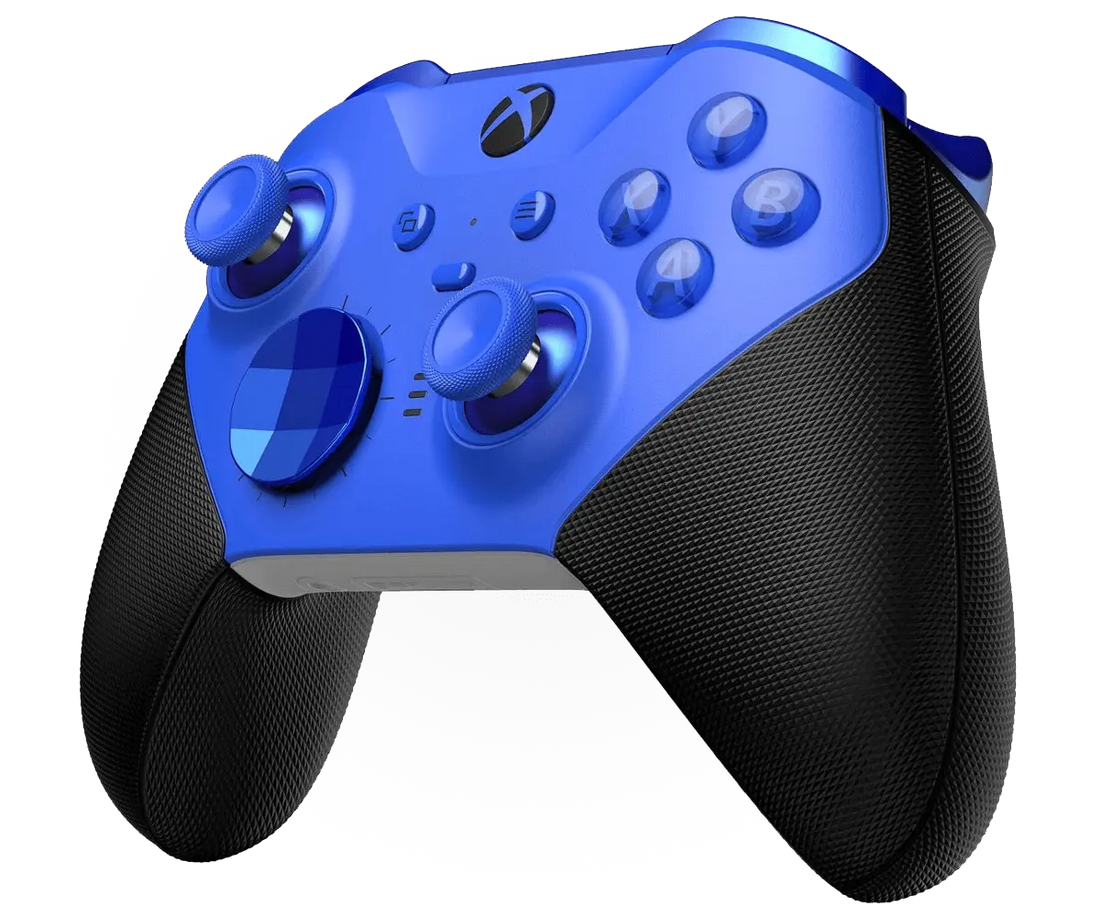 MODDEDZONE BLUE CORE XBOX ELITE SERIES 2 CUSTOM MODDED CONTROLLER | MODDEDZONE