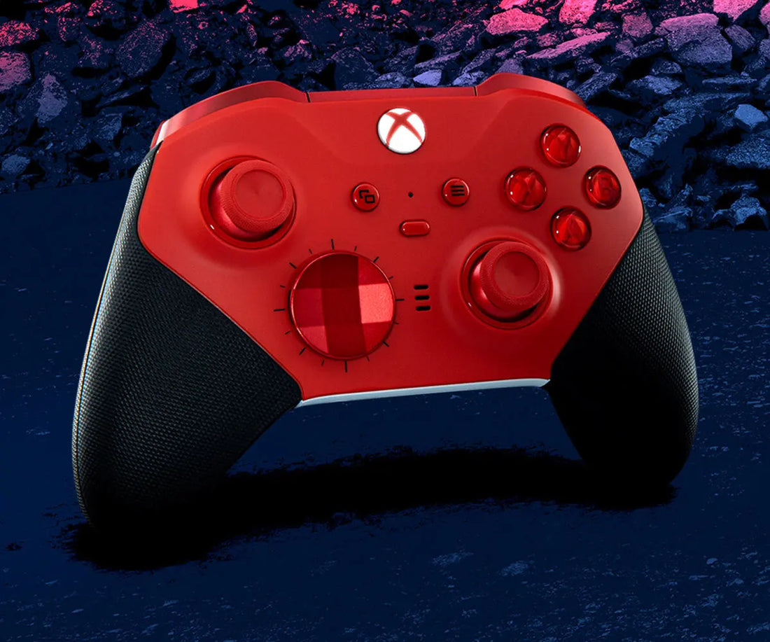 MODDEDZONE RED CORE XBOX ELITE SERIES 2 CUSTOM MODDED CONTROLLER | MODDEDZONE