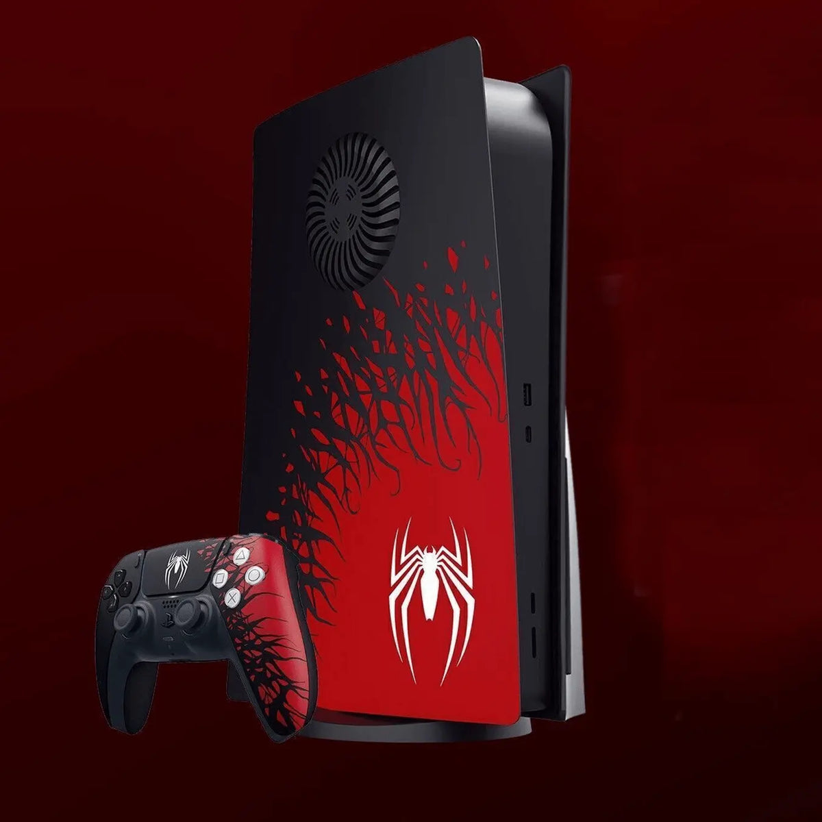 LIMITED EDITION SPIDER PS5 CONSOLE COVER | ModdedZone