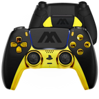 BLACK GOLD EXTREME PS5 SMART PRO MODDED CONTROLLER | MODDEDZONE