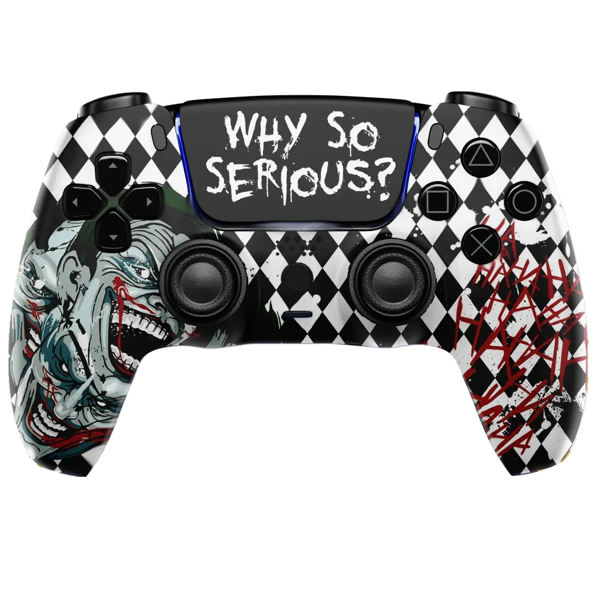 MODDEDZONE BLACK MASK M Series PS5 Custom Modded Controller | MODDEDZONE