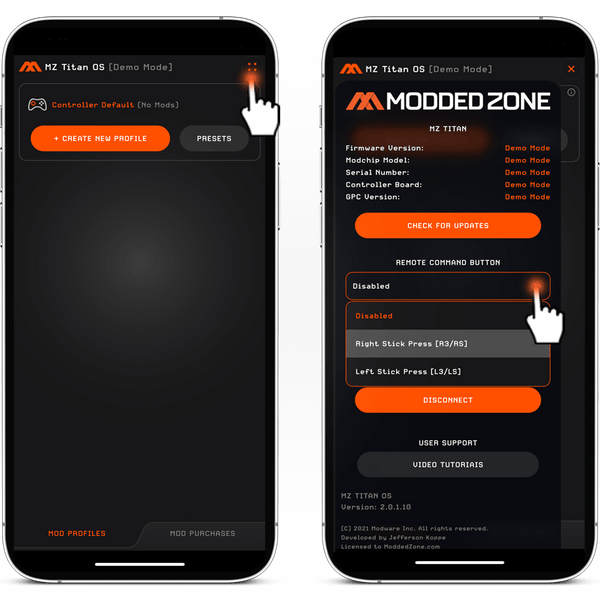 REMOTE COMMAND | ModdedZone