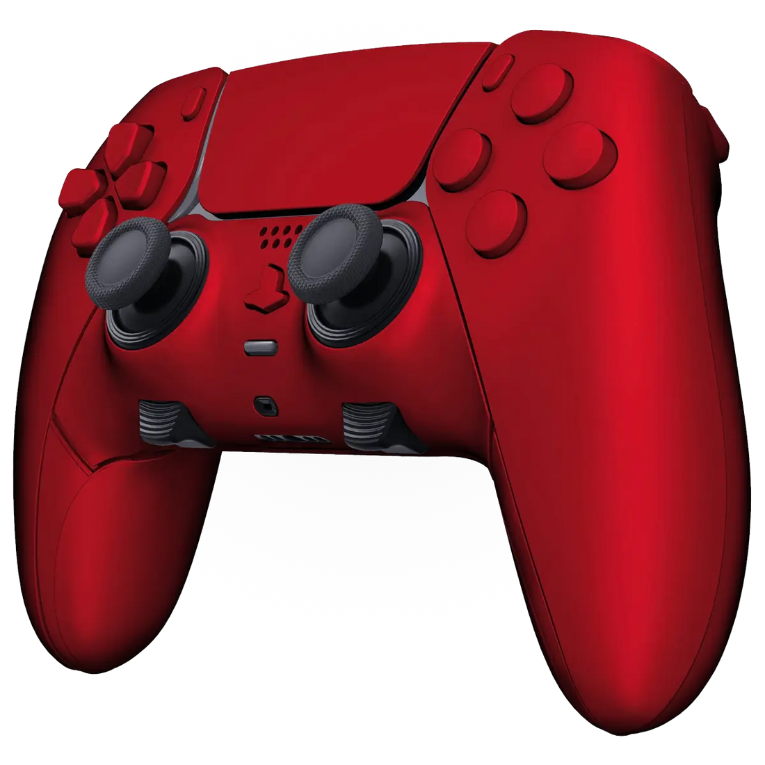 MODDEDZONE SOFT TOUCH RED PS5 DualSense Edge Custom Modded Wireless ...