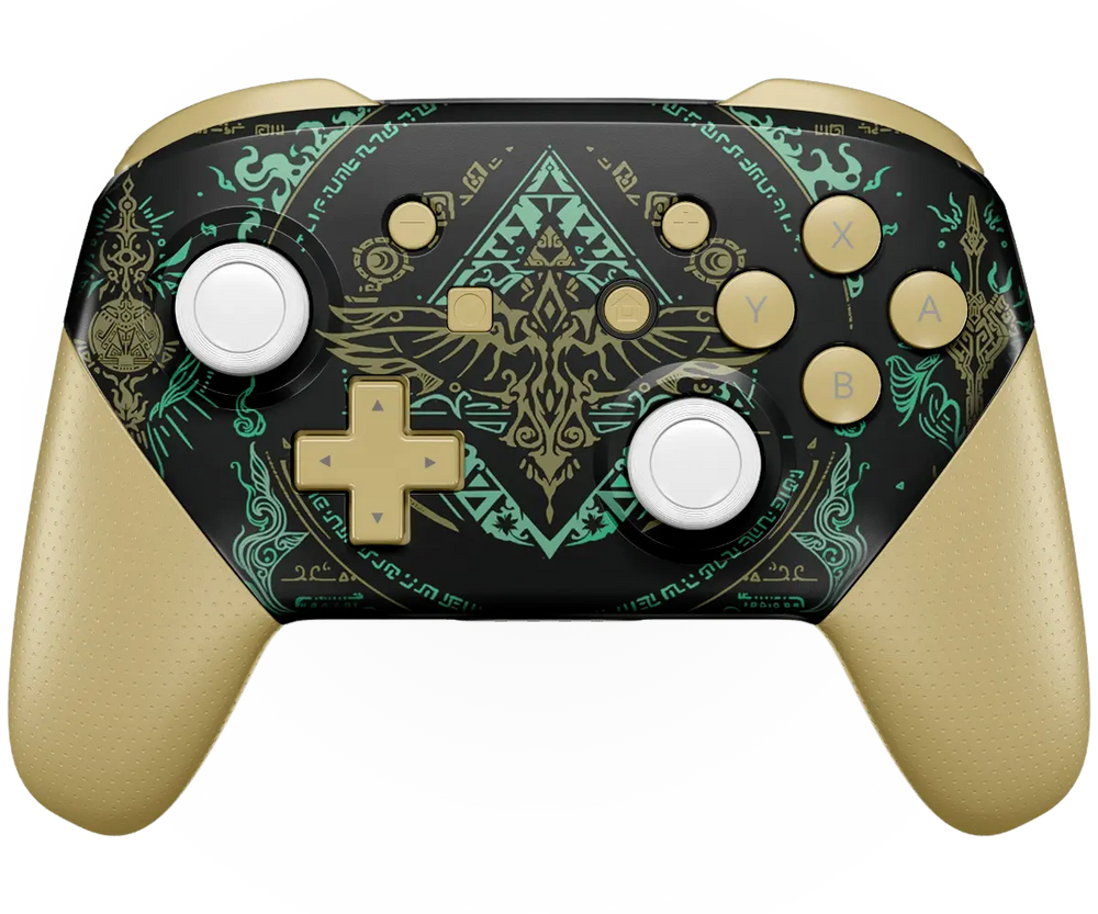 ROYAL BLACK TOTEM NINTENDO PRO CUSTOM CONTROLLER | ModdedZone