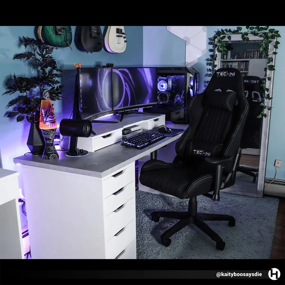 BLACK ECHO GAMING CHAIR | ModdedZone