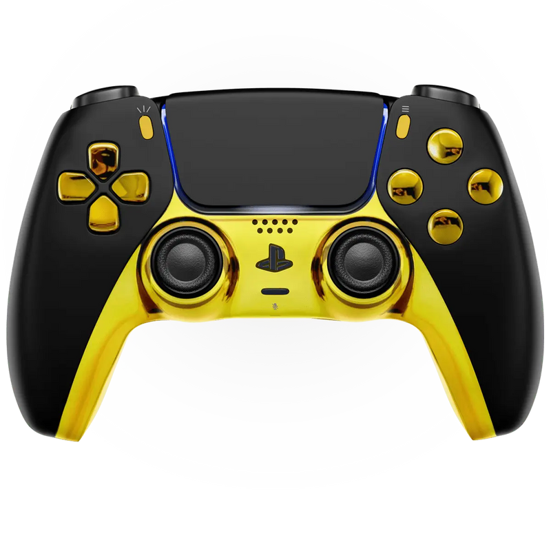 BLACK GOLD PS5 CUSTOM MODDED CONTROLLER | ModdedZone