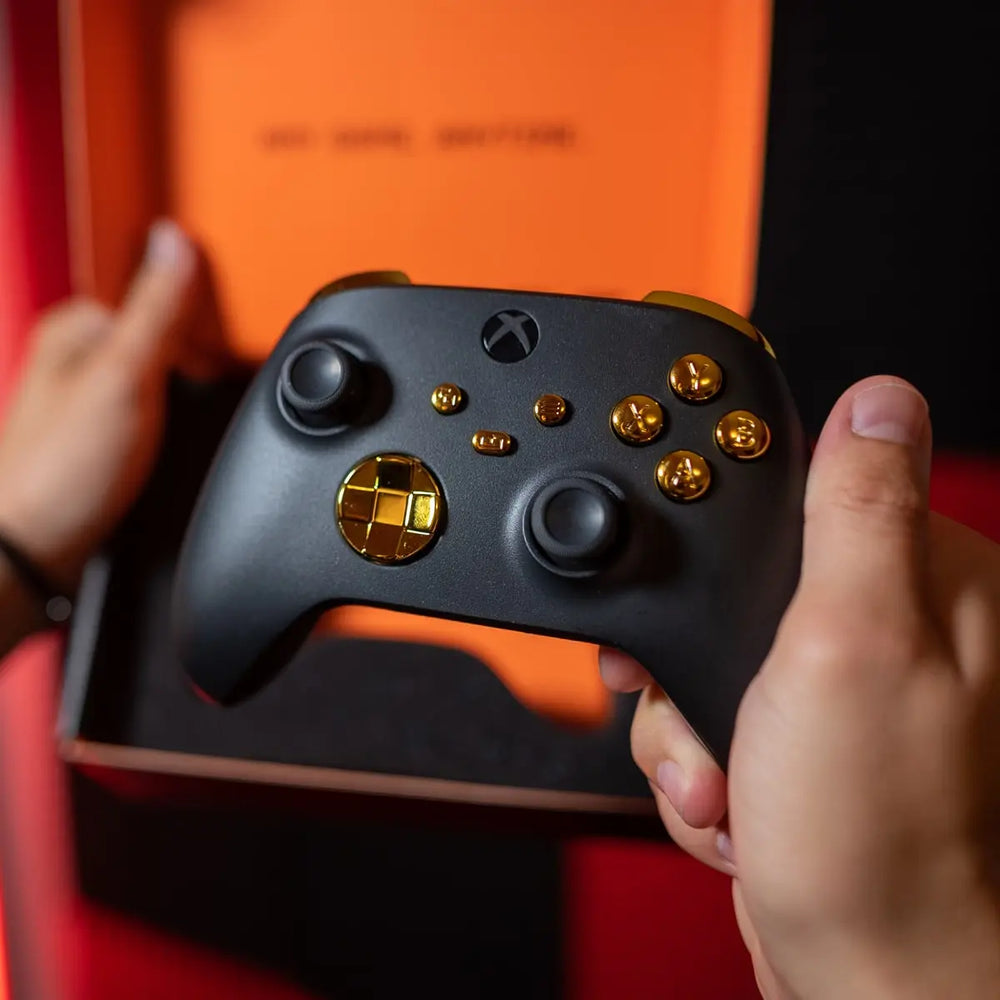BLACK GOLD XBOX SERIES X CUSTOM MODDED CONTROLLER | ModdedZone