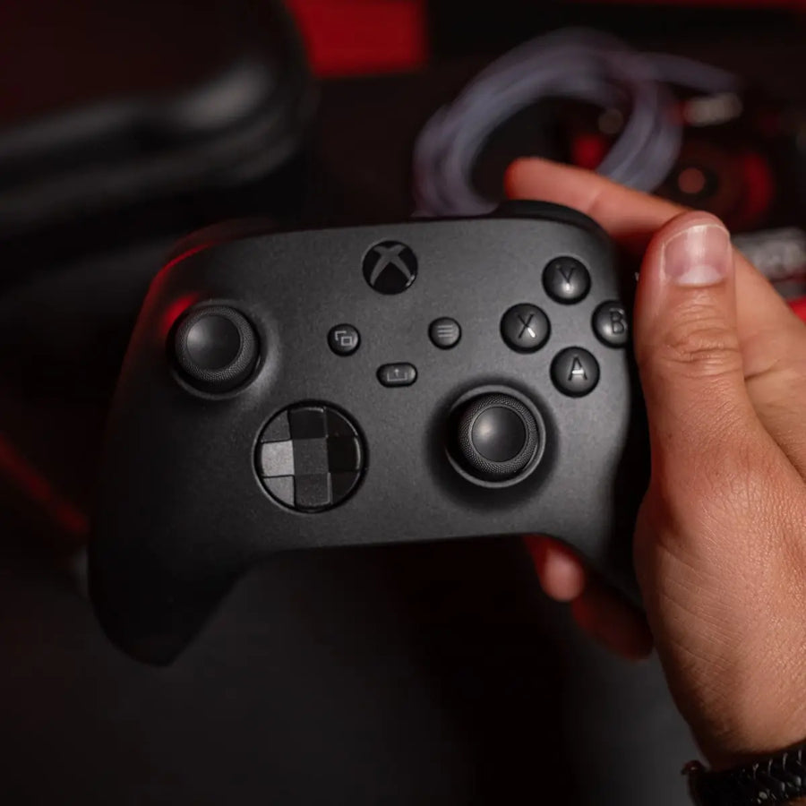 MODDEDZONE BLACK OUT XBOX SERIES X CUSTOM MODDED CONTROLLER | MODDEDZONE