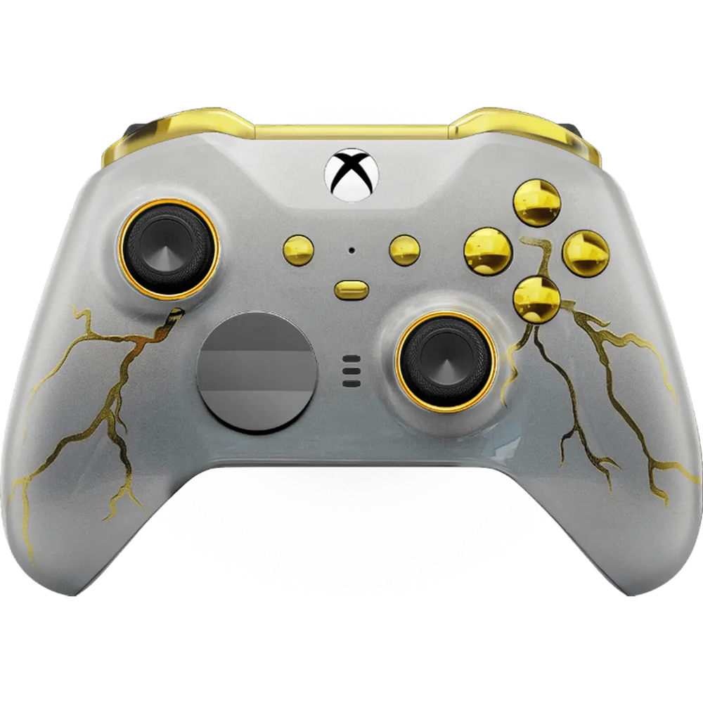 GOLD THUNDER XBOX ELITE SERIES 2 CUSTOM MODDED CONTROLLER | ModdedZone
