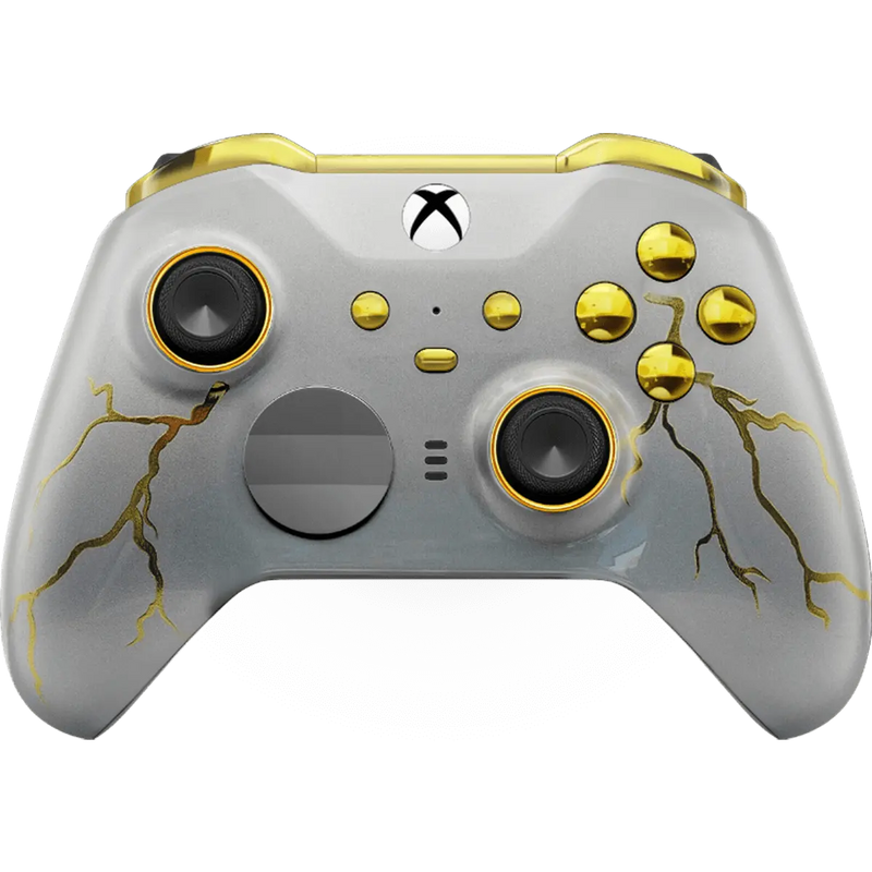 MODDEDZONE GOLD THUNDER XBOX ELITE SERIES 2 CUSTOM MODDED CONTROLLER | MODDEDZONE