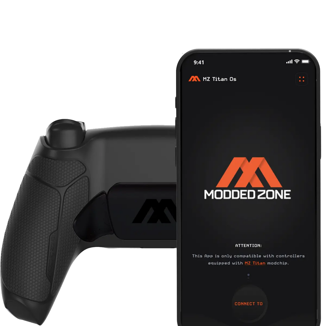MODDEDZONE MIDNIGHT BLACK EXTREME PS5 SMART PRO CUSTOM MODDED CONTROLLER | MODDEDZONE