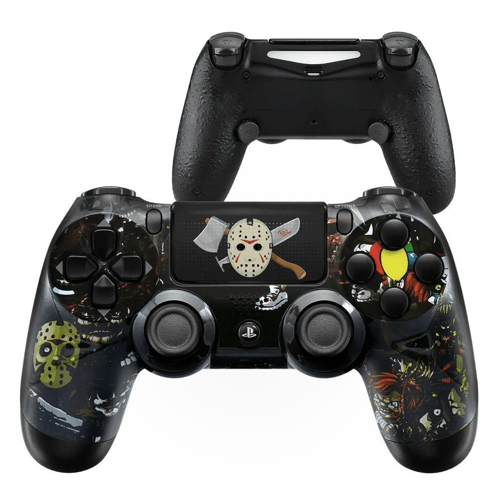 MODDEDZONE SCARY PARTY EXTREME PS4 SMART PRO MODDED CONTROLLER | MODDEDZONE