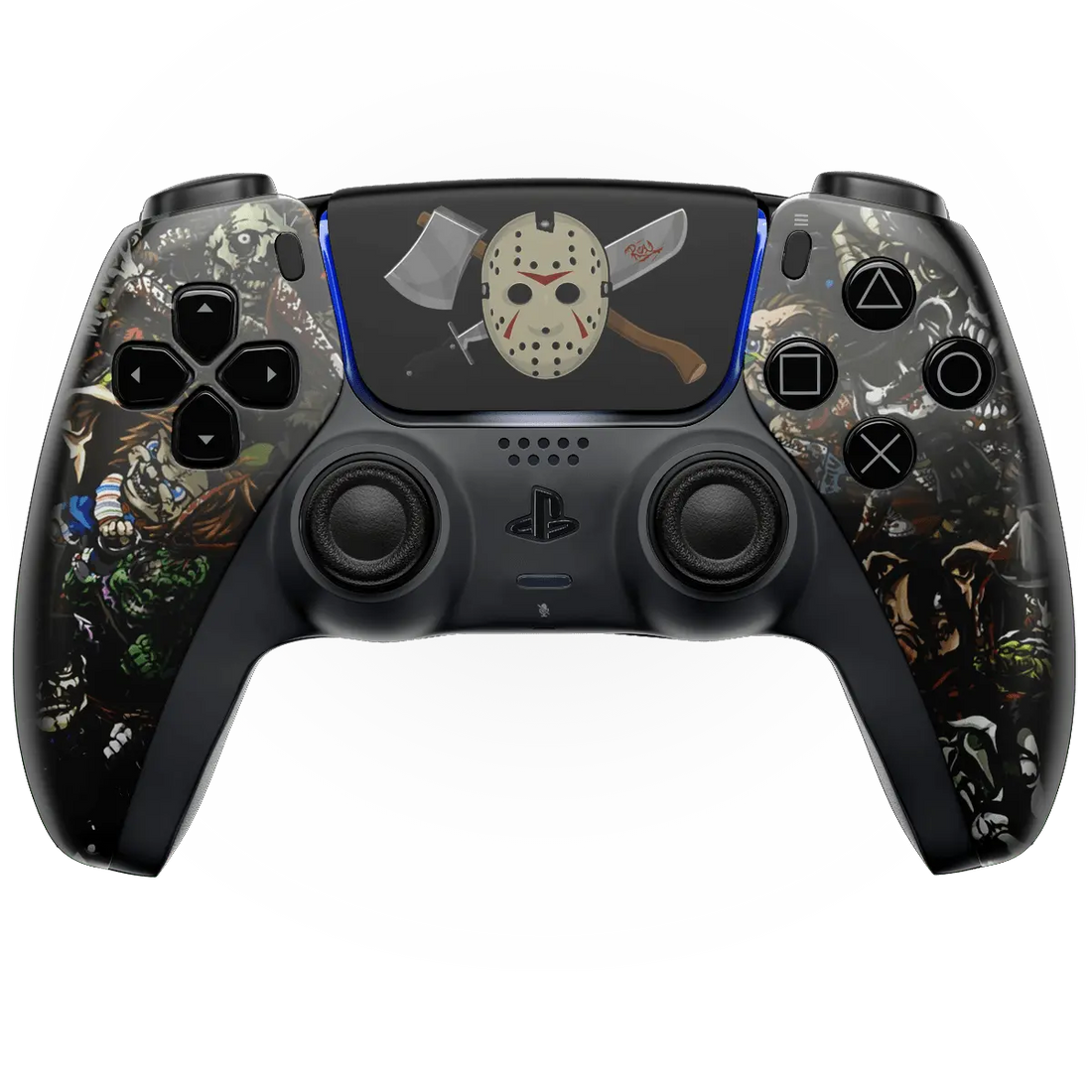 MODDEDZONE SCARY PARTY PS5 CUSTOM MODDED CONTROLLER | MODDEDZONE